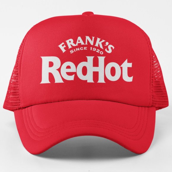 Accessories | New Franks Redhot Sauce Logo Foam Trucker Snapback Hat ...